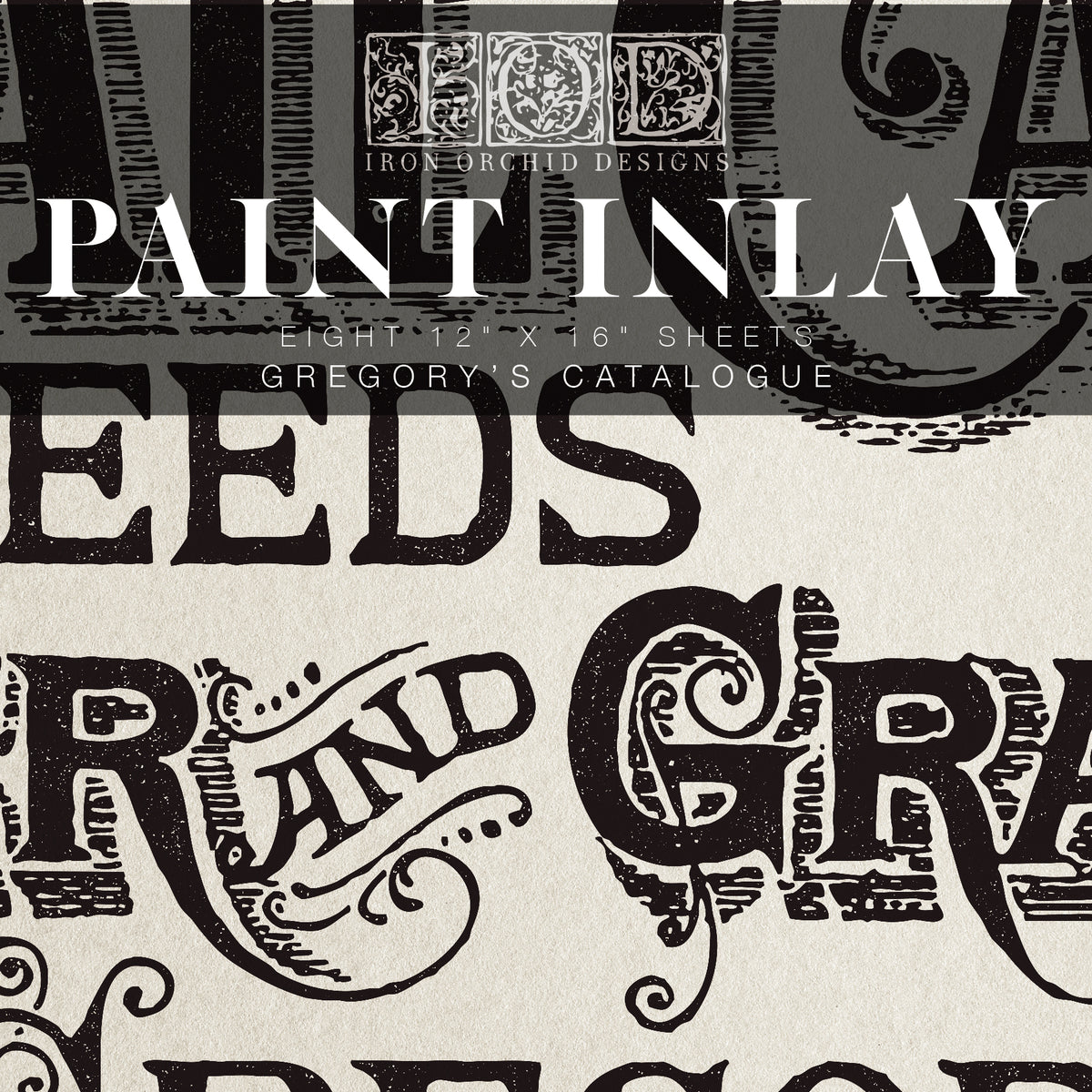 IOD Gregory's Catalogue IOD Paint Inlay 12x16 Pad™ – The Stilwell House